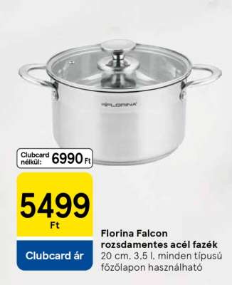 FAZÉK ajánlatok - TESCO • Ma ettől az ártól: 5 499,00 Ft