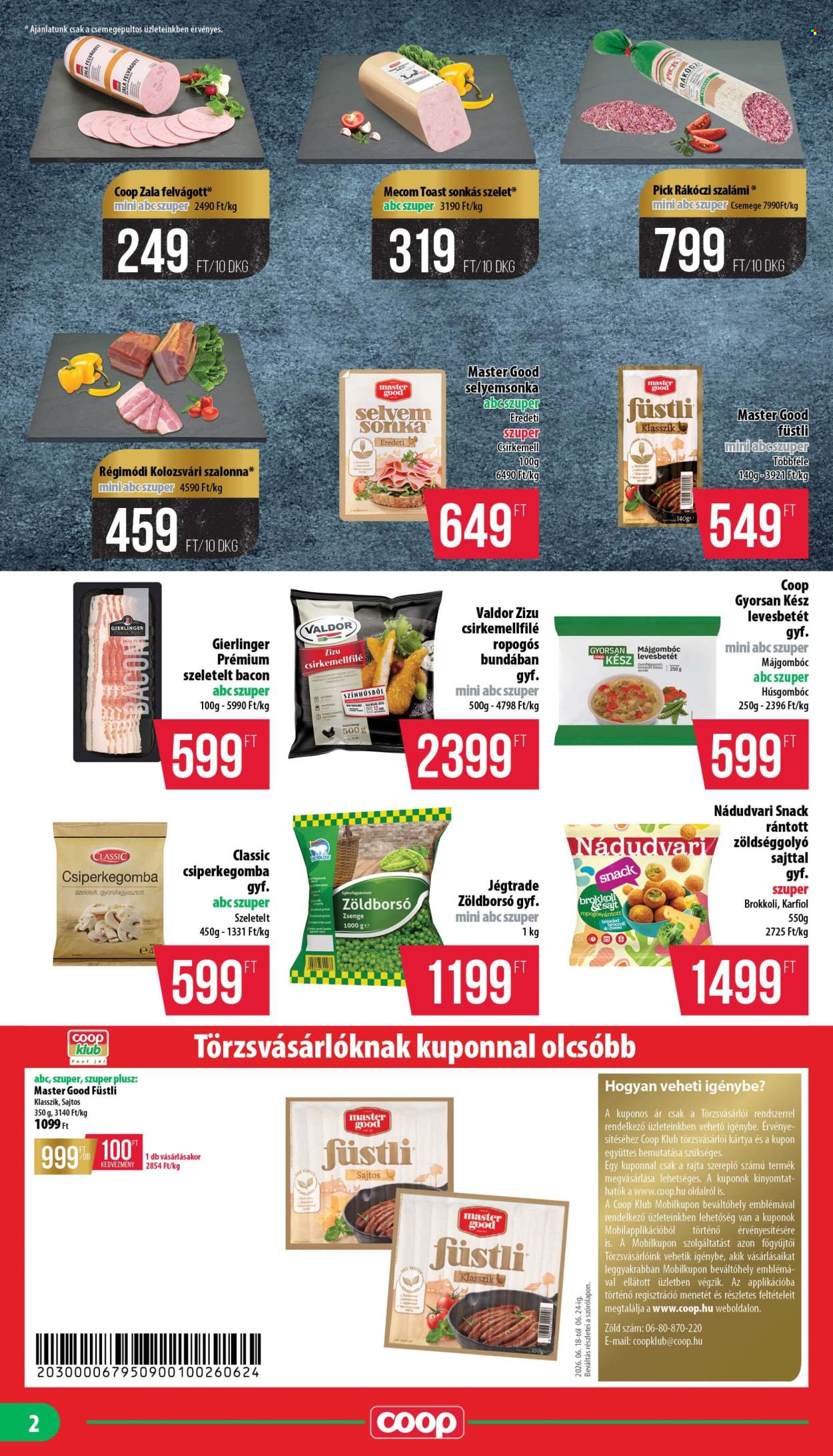 Coop akciós újság 2026.06.18 - 2026.06.24 | Minden Akció